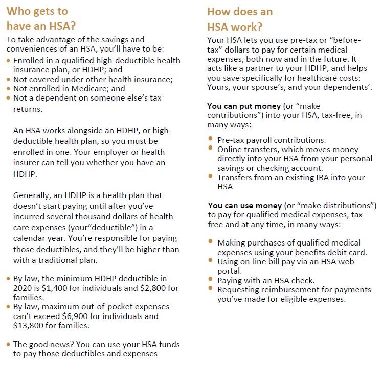 HSA Consumer FAQ Guide | Chard Snyder